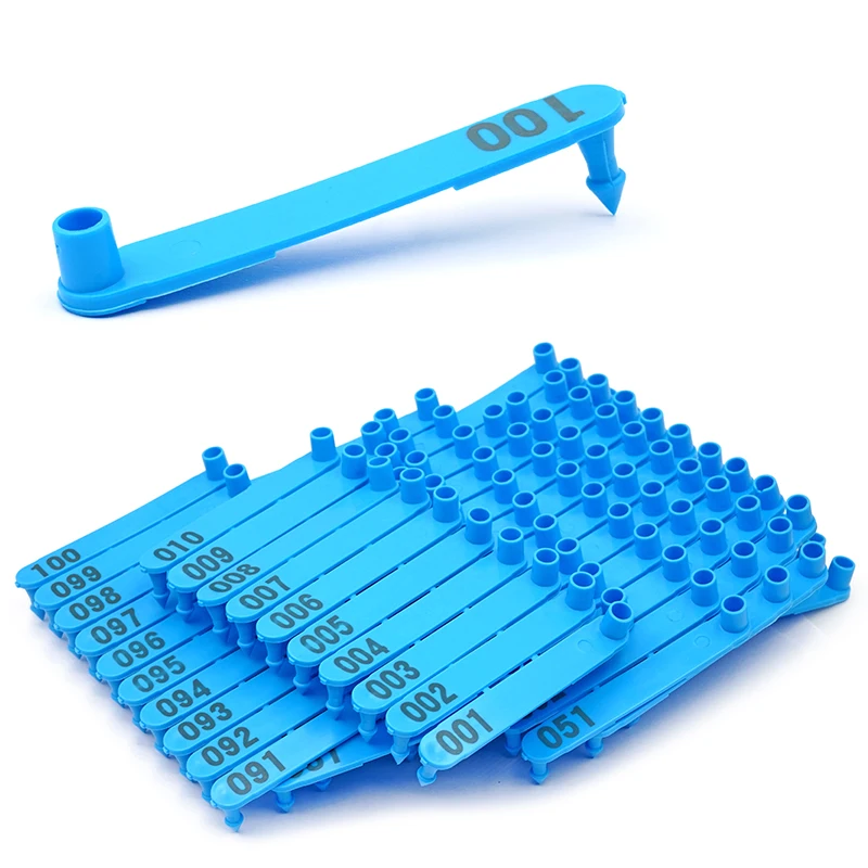 100pcs-Animal-Goat-Ear-Tags-WIth-Numbers-Blue-Color-Dog-Rabbits-Sheep ...