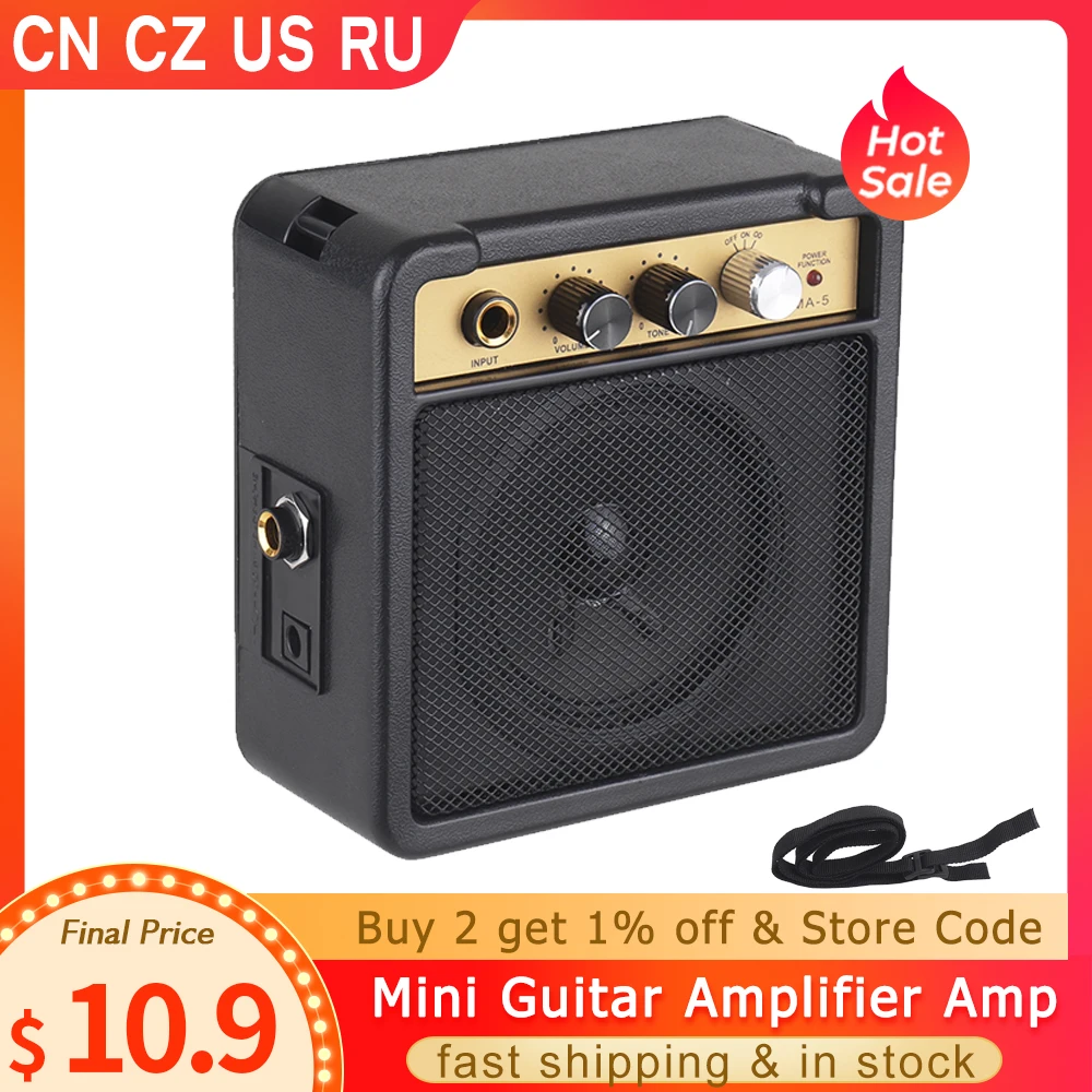 Mini-Guitar-Amplifier-Amp-Speaker-5W-6-35mm-Input-1-4-Headphone-Sa-da ...