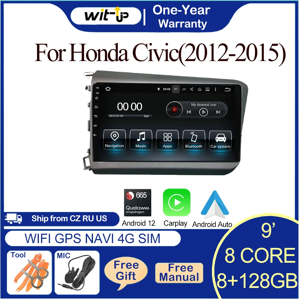 Android-12-car-smart-system-car-screen-car-video-players-CarPlay-for ...