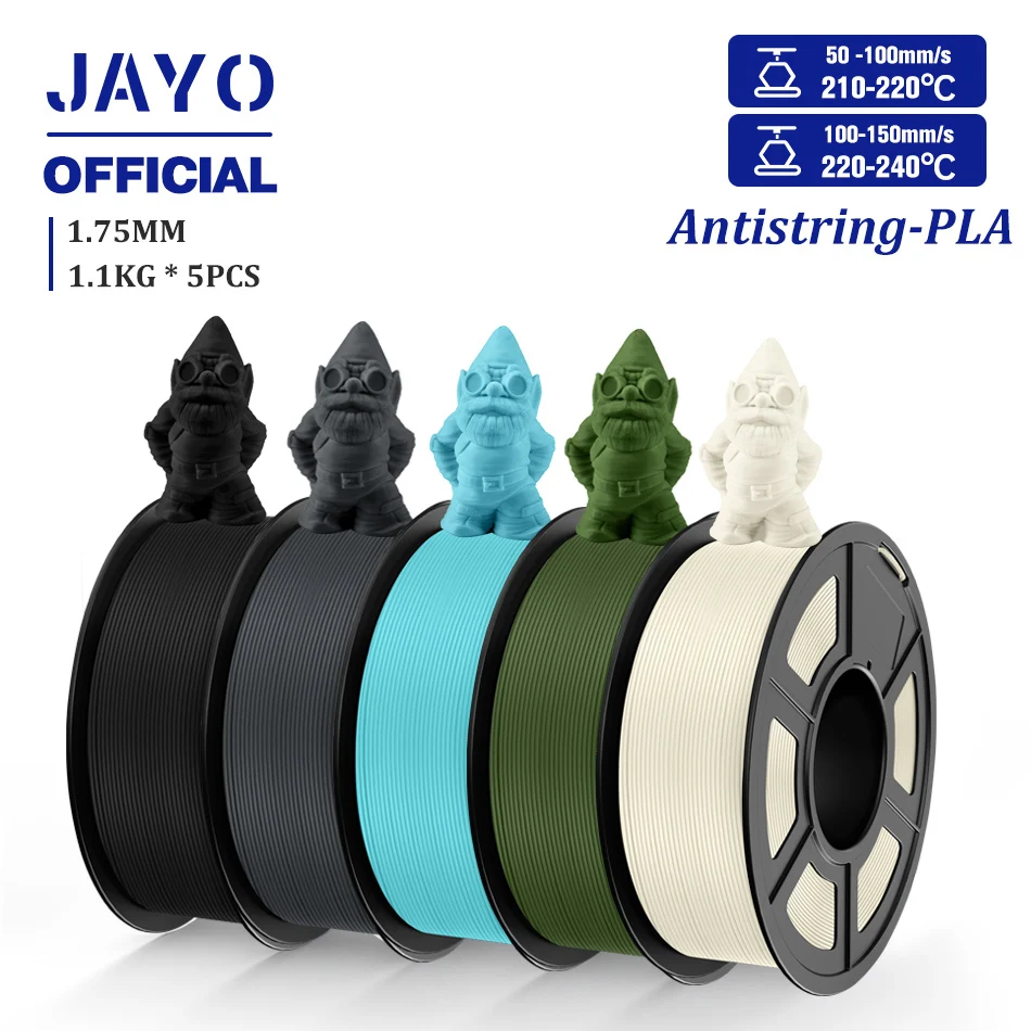 JAYO-PLA-Filament-1-75MM-5-5KG-Antistring-PLA-3D-Filament-Voor-FDM-3D ...