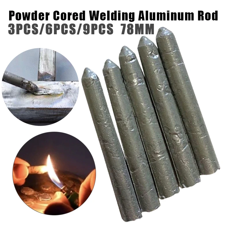 Easy Melt Welding Rods Low Temperature Aluminum - Powder Cored Welding ...