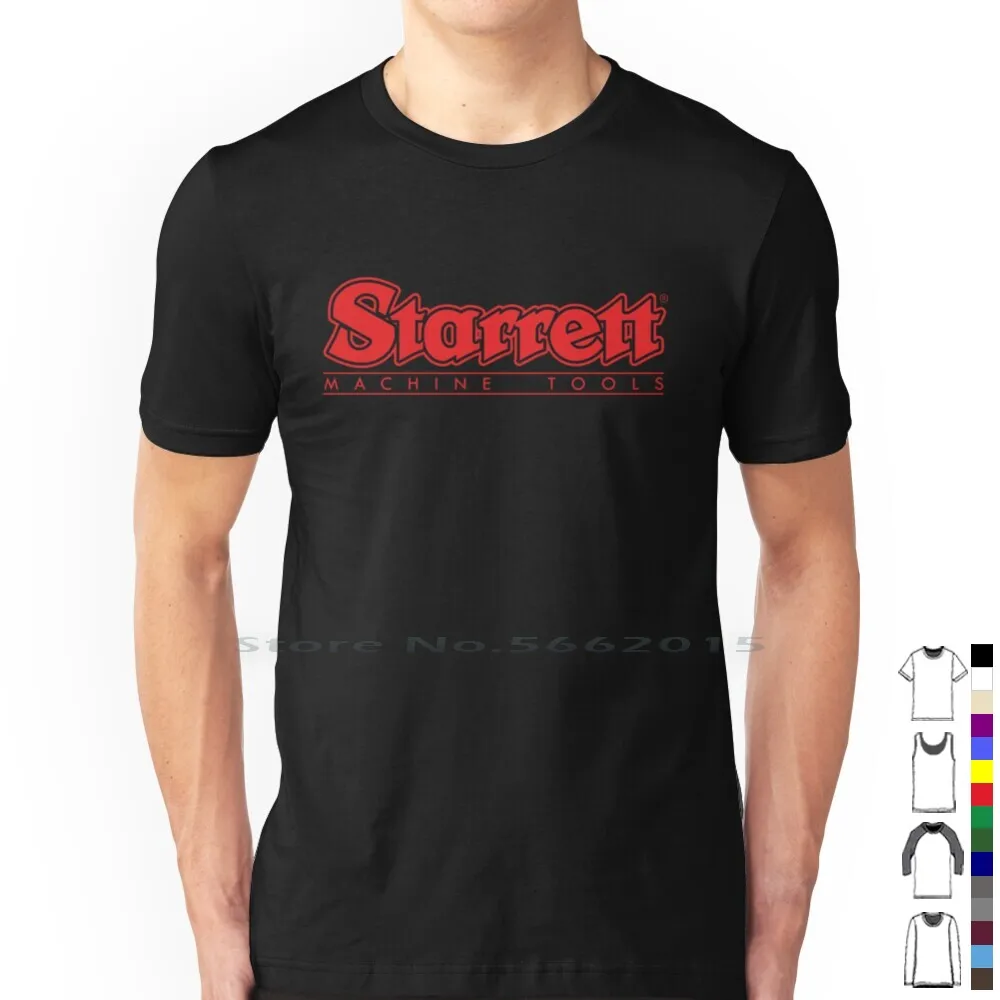 Starrett-Red-T-Shirt-100-Cotton-Starrett-Machinist-Machine-Tools ...