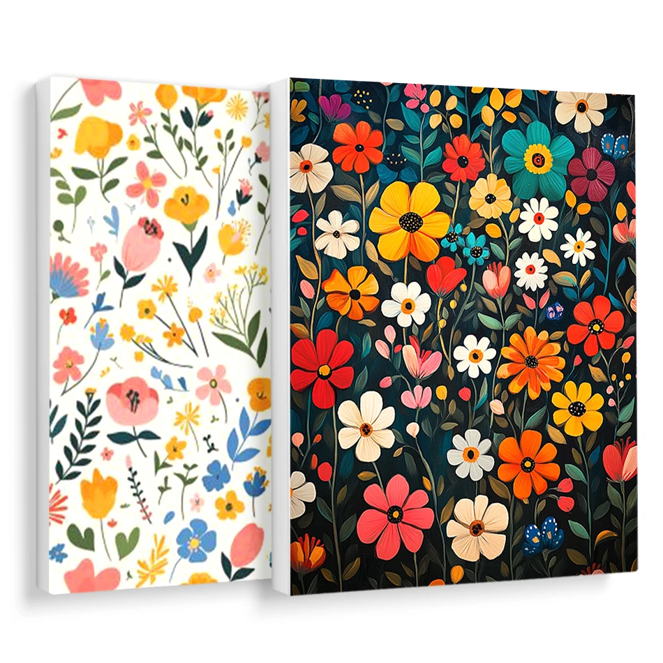 RUOPOTY-Painting-By-Number-Adults-Flowers-Mountain-Forest-Scenery-For ...