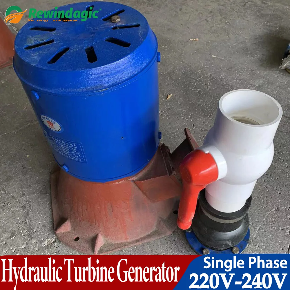 2000W-3000W-5000W-Hydraulic-Turbine-Generator-Water-Electromagnet-220V ...