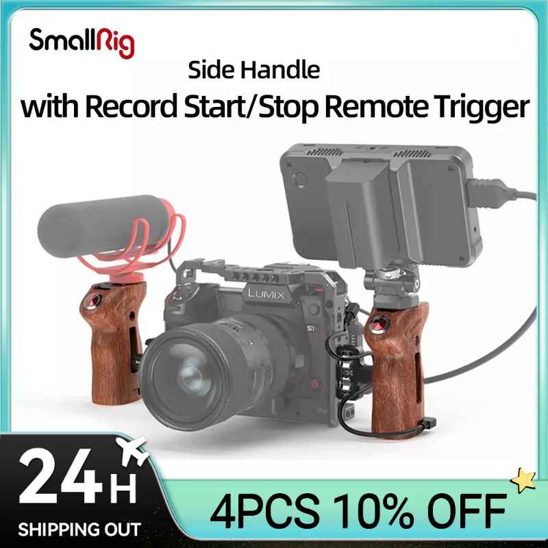 SmallRig-Threaded-Side-Handle-with-Record-Start-Stop-Remote-Trigger-For ...