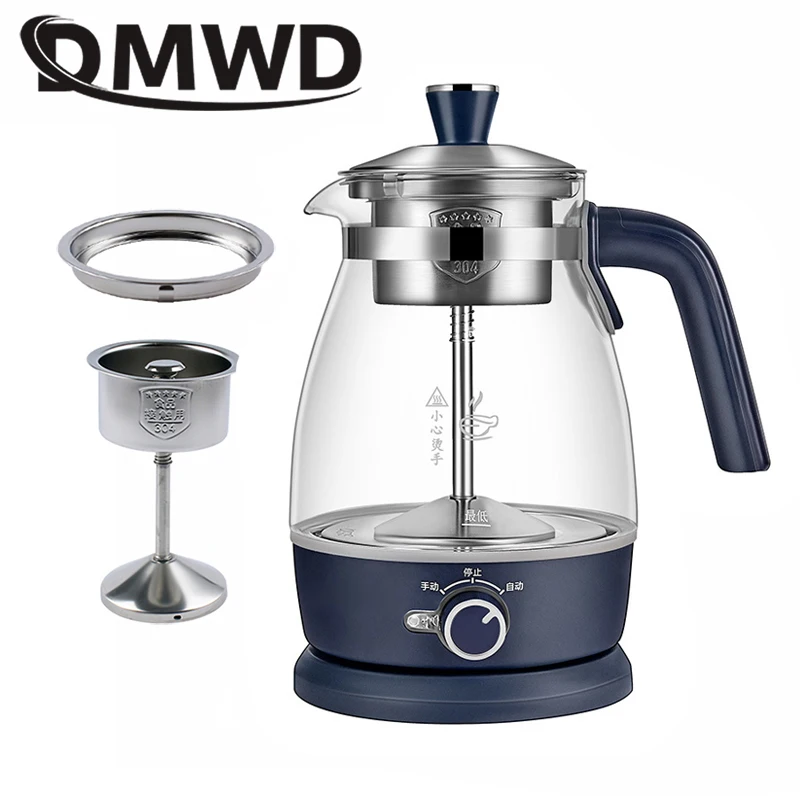 Infuser-Glass-Flower-Tea-Maker-Health-Pot-Automatic-Steam-Spray-Teapot ...