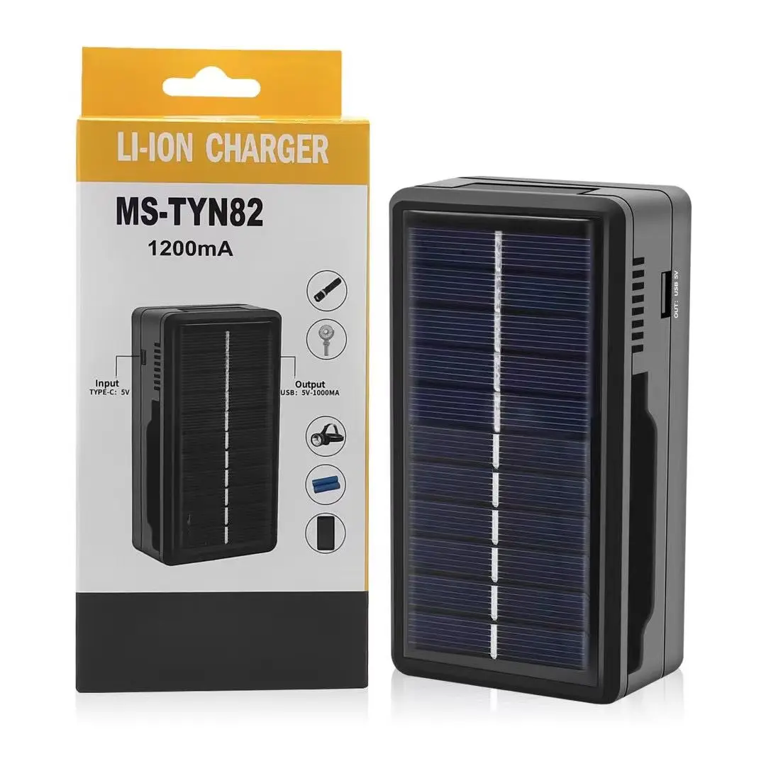 18650-Solar-Battery-Charger-2-Slot-Battery-Charger-Powerbank-Case ...