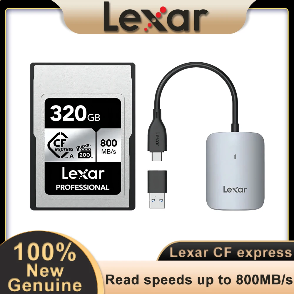 Lexar-Cfexpress-Type-A-CFE-A-Card-Read-800MB-s-160GB-Memory-Card-VPG200 ...