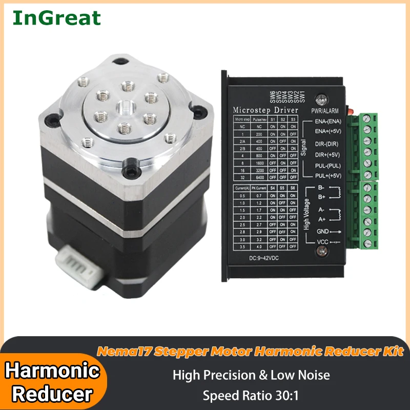 Mini-Harmonic-Reducer-Industrial-Robot-Reducer-Manipulator-Arm-Joint ...