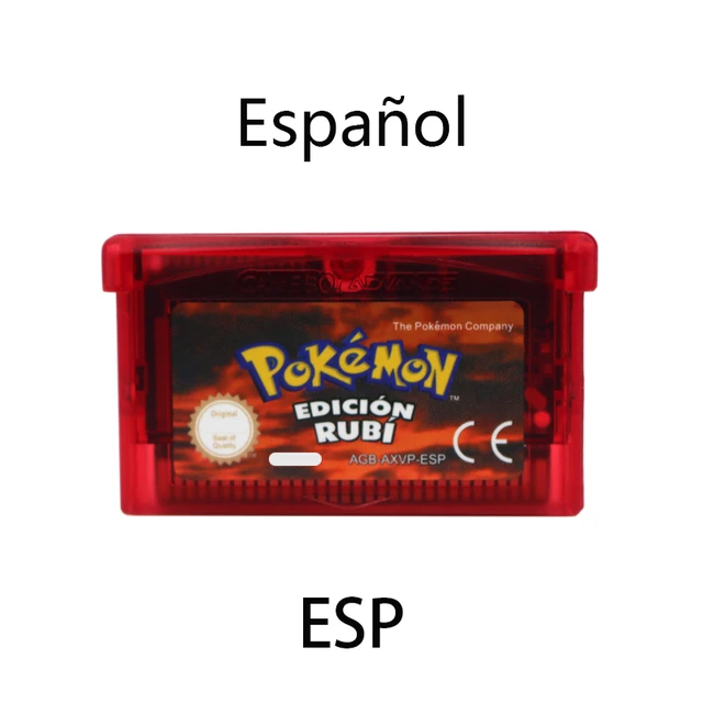 Pokemon Ruby Cartridge