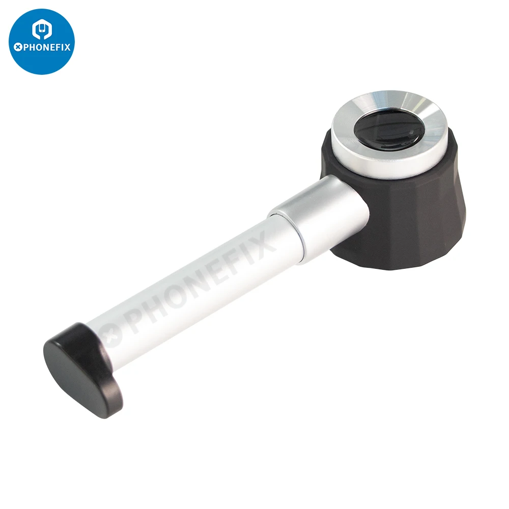 Handheld-45X-Folding-Metal-Magnifiers-Linen-Tester-Cloth-Thread-Counter ...