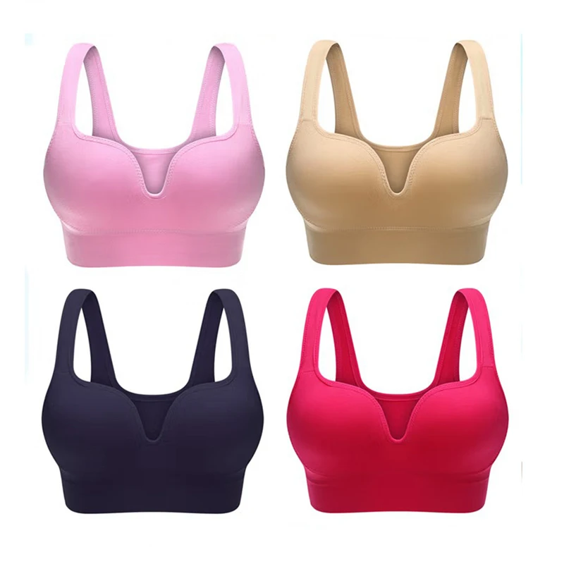 Women-Yoga-Sports-Bras-Triangle-Cup-Underwear-Female-Breathable-Wrapped ...