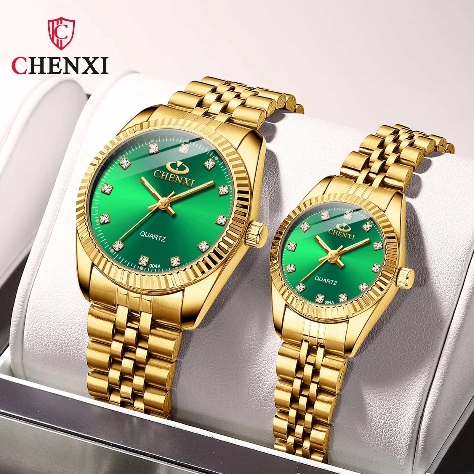 CHENXI-004A-Gold-Fashion-Luxury-Men-Women-Blue-Quartz-Wrist-Stainless ...