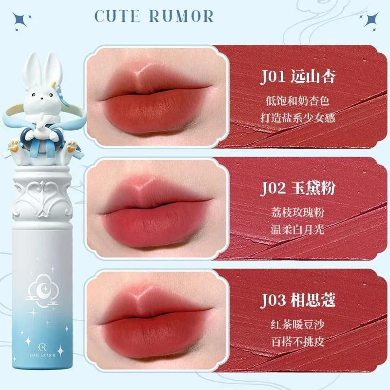 Cute-Story-Jade-Rabbit-Lipstick-Rabbit-Soft-Mist-Matte-Long-lasting ...