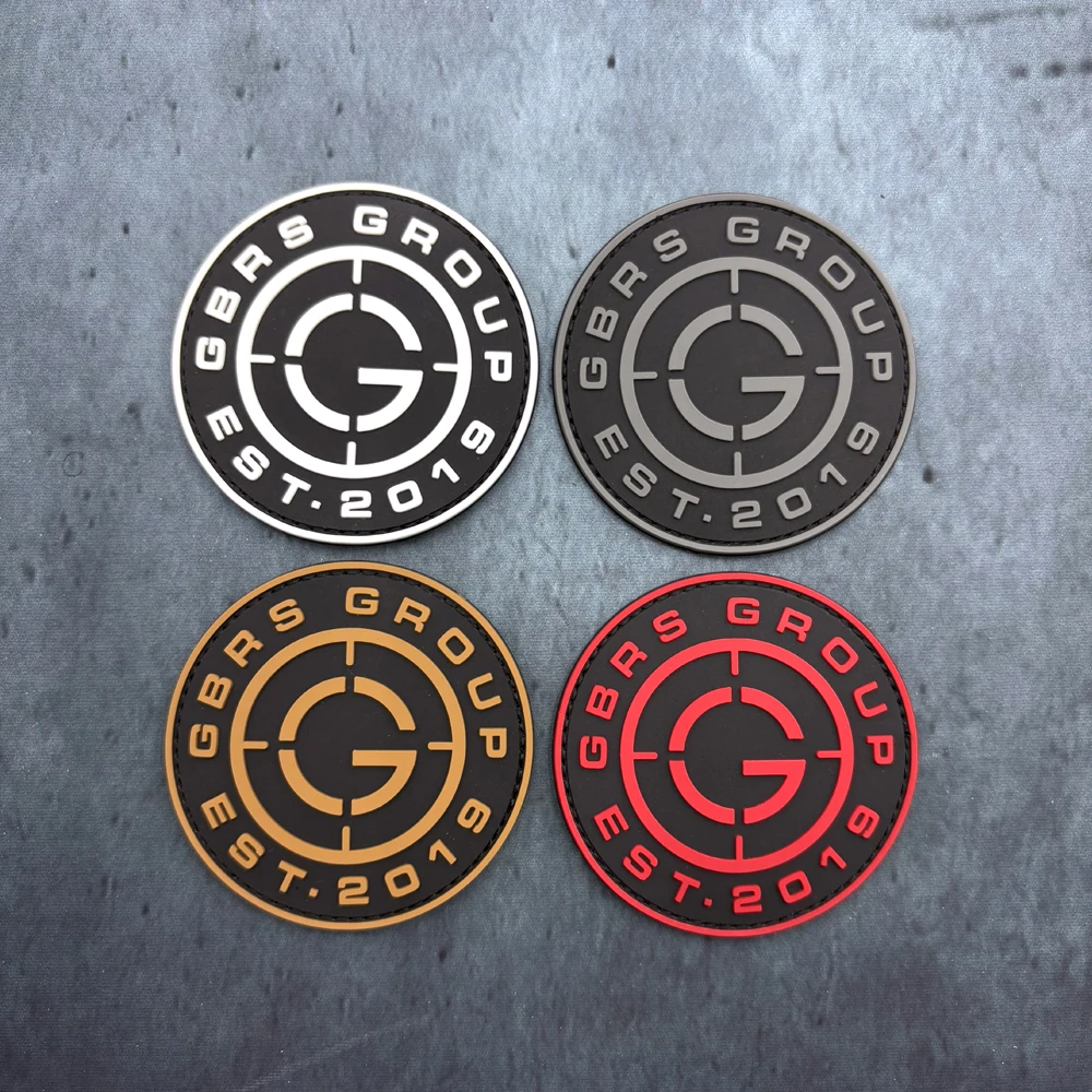 One Pattern Pvc Patch Tactical Vest/Sling Badge Sticker Patch Pvc Hook ...
