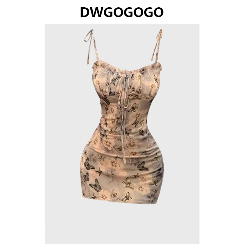 Women-Suspenders-Dress-Slim-Lace-Up-Sleeveless-Butterfly-Print-Dress-Summer-Sexy-Club-Party ...