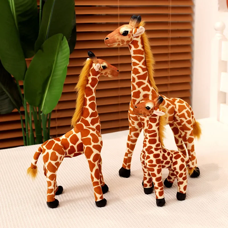 Giant-Real-Life-Giraffe-Plush-Toys-High-Quality-Stuffed-Animals-Dolls ...