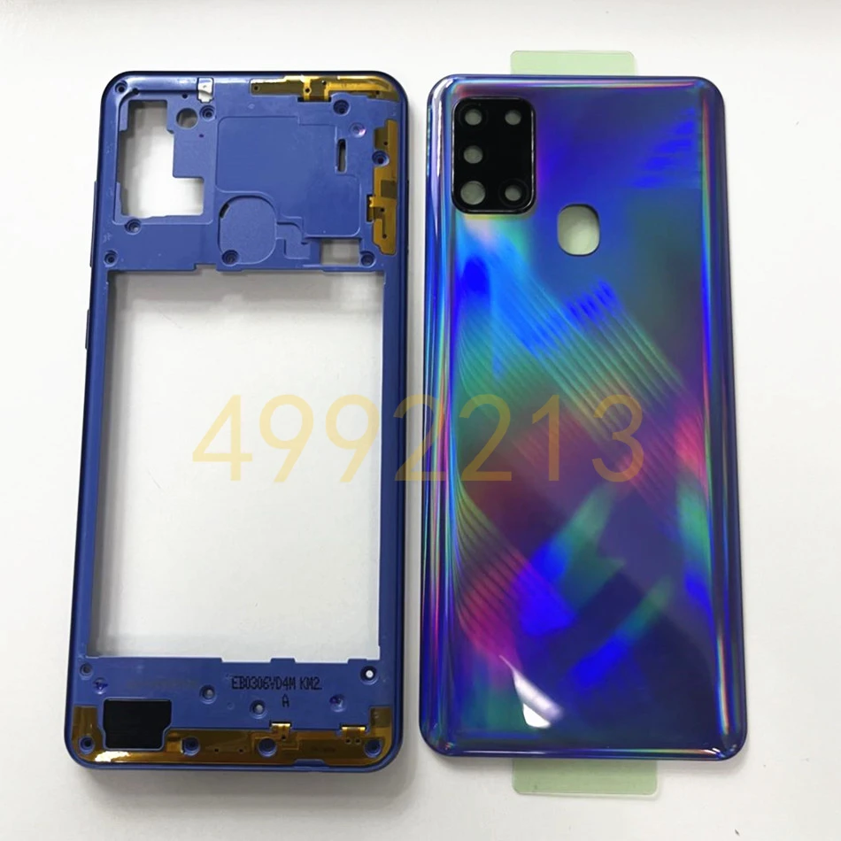 Full-Housing-For-Samsung-Galaxy-A21S-A217-SM-A217F-DS-Middle-Frame ...