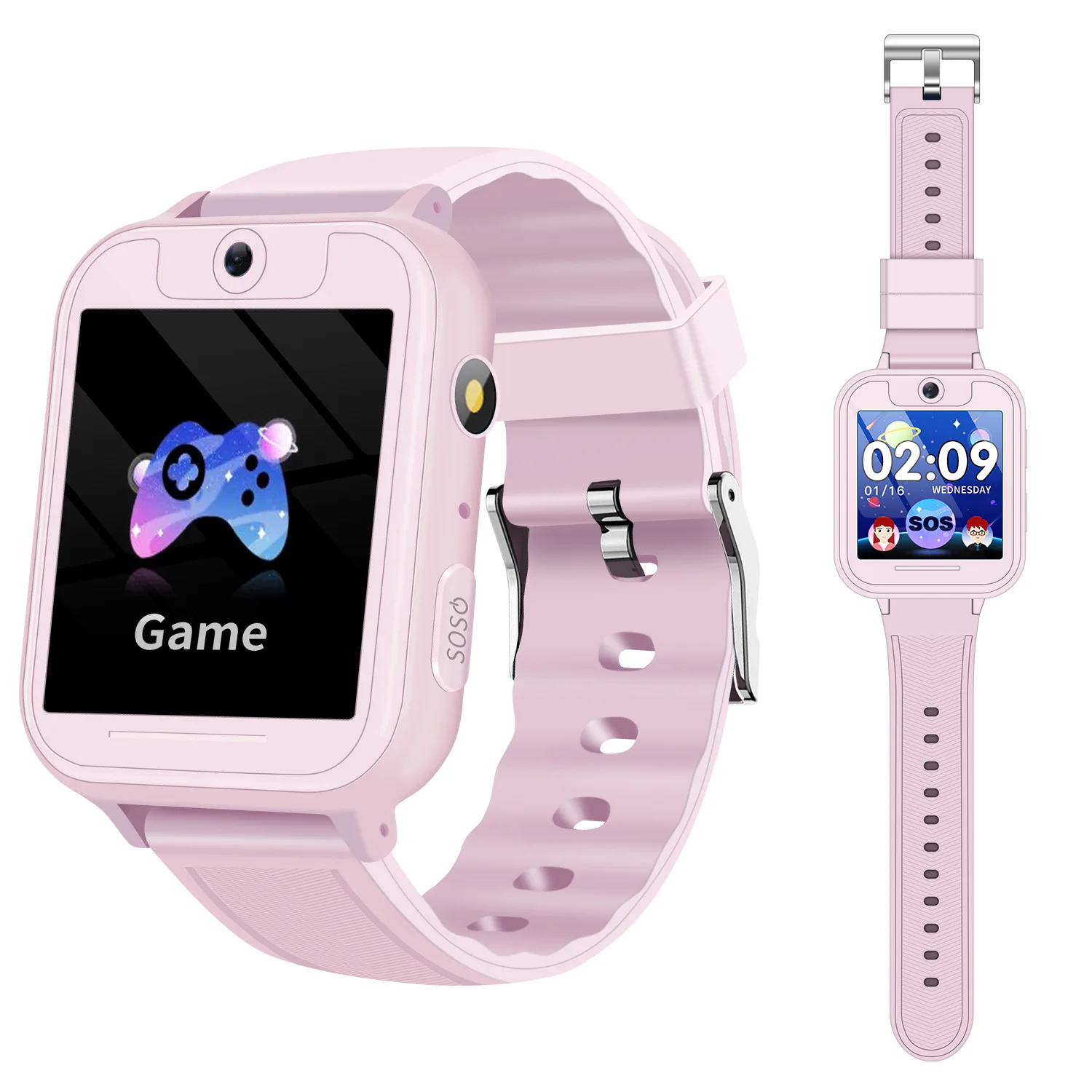 Positioning Sos Emergency Help Two-way Phone Call Music Touch Screen Hd ...