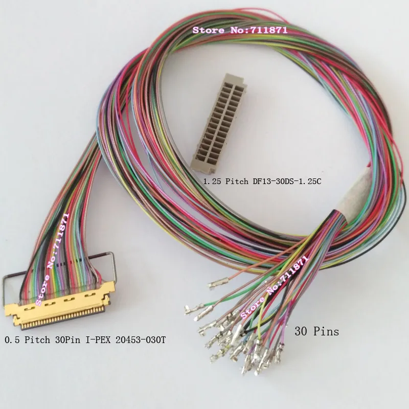 Cable-de-pantalla-DF13-eDP-personalizado-30-Pines-50cm-IPEX-20453-030T ...