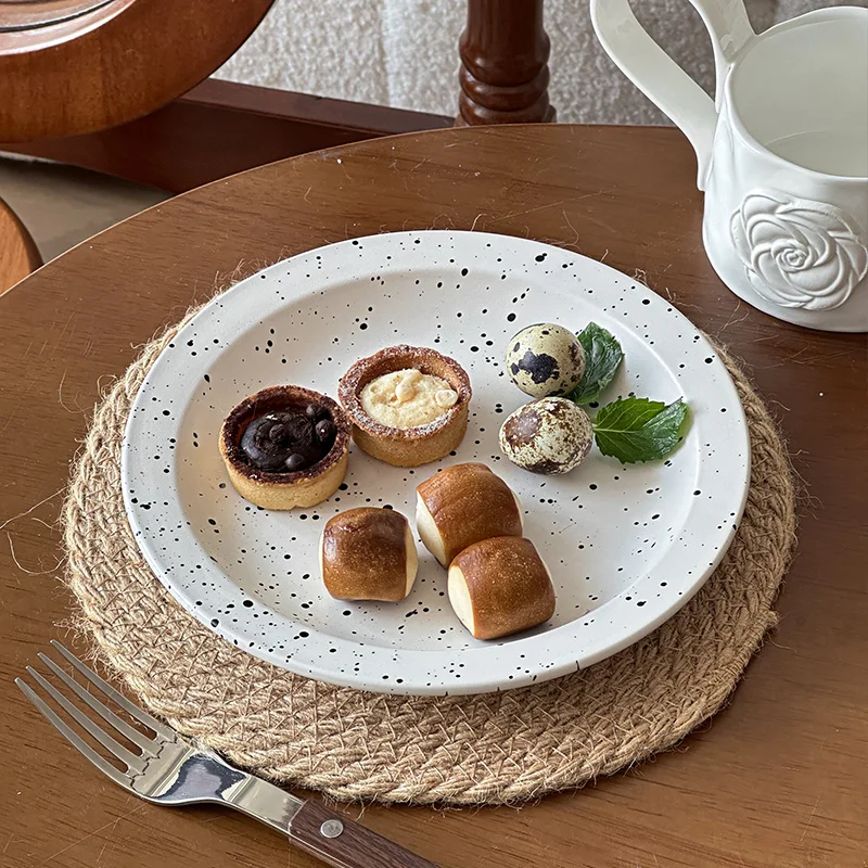 New-Ins-Style-Ceramic-Household-Steak-Plates-Creative-Breakfast-Salad ...