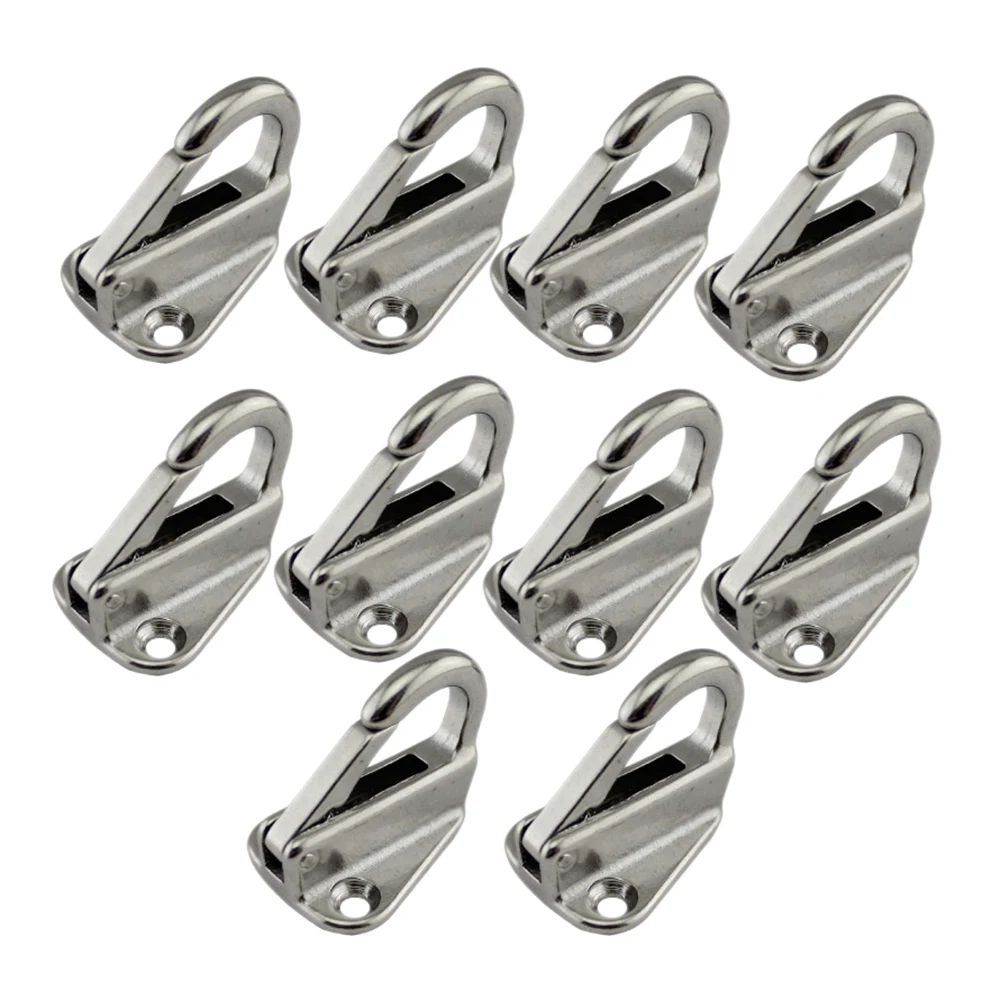 10Pcs-43mm-Stainless-Steel-Fending-Hooks-Fender-Spring-Hook-Snap-Attach ...