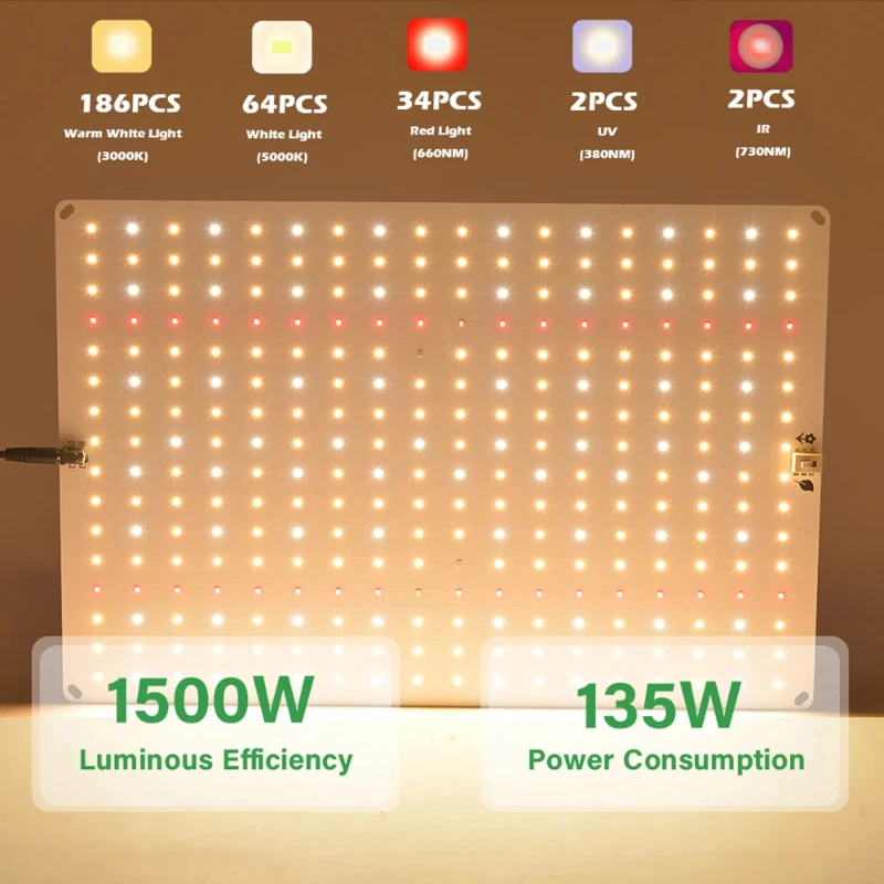 Luz-LED-de-cultivo-de-150W-l-mpara-Phyto-de-espectro-completo-l-mpara ...