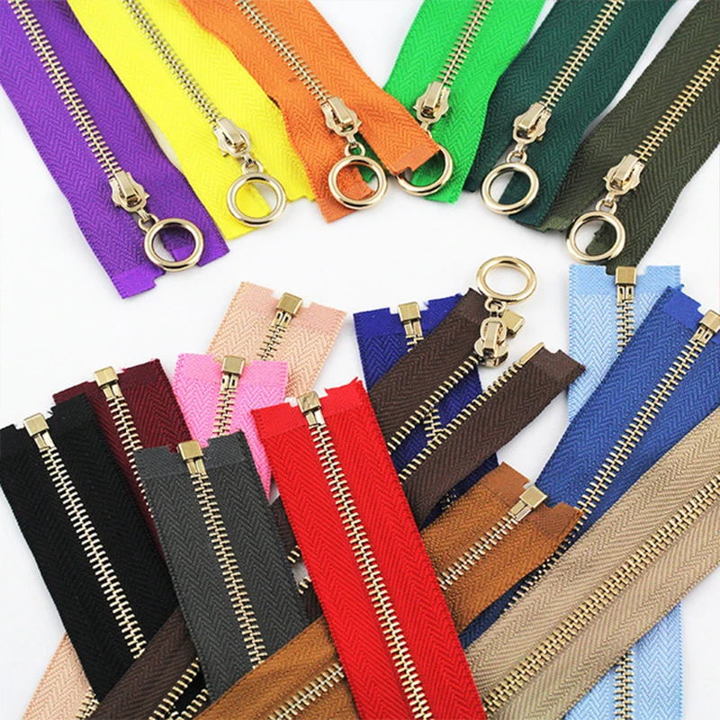 3-Colorful-High-Quality-Close-End-15-20-30-40cm-Slider-Metal-Copper ...