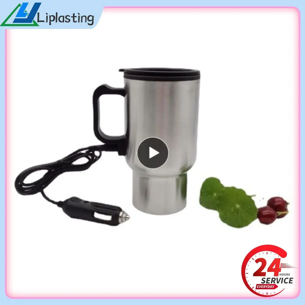 Electric-Water-Kettle-Stainless-Steel-Car-Heating-Coffee-Tea-Cup-USB ...