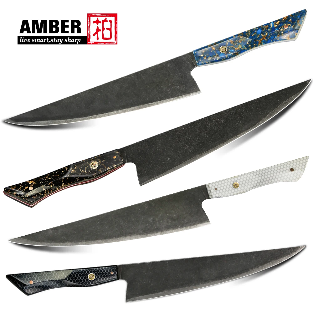 Amber-Stainless-Steel-Kitchen-Knives-High-Quality-10Cr15Mov-3-Layers ...