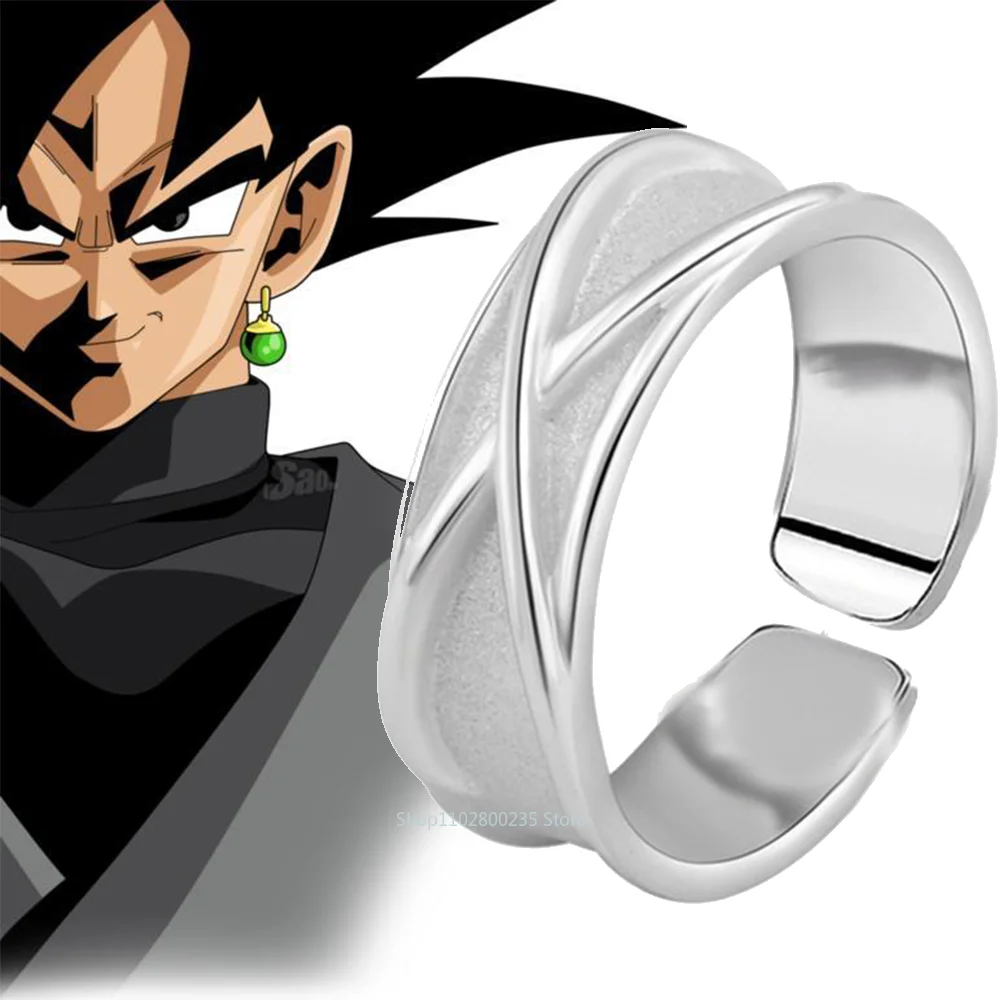 Anime Dragon Ball Goku Black Kakarotto Time Ring Cosplay Men Women ...