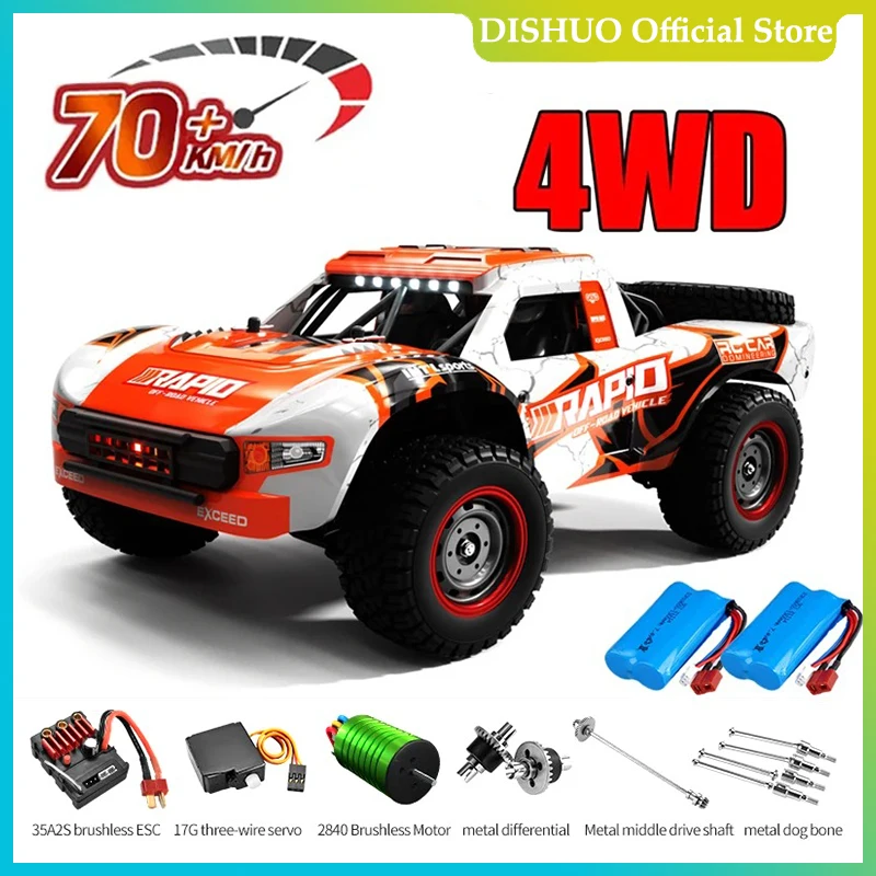 Rc-Car-Off-Road-4x4-50km-h-or-70km-h-High-Speed-Brushless-Motor-Monster ...