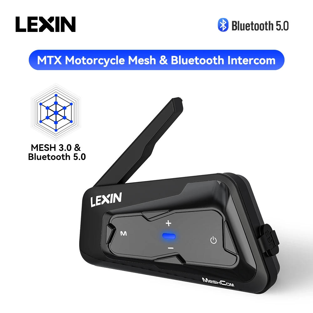 NEW-LEXIN-MTX-Mesh-3-0-Intercom-Communication-Helmet-Headset-for ...