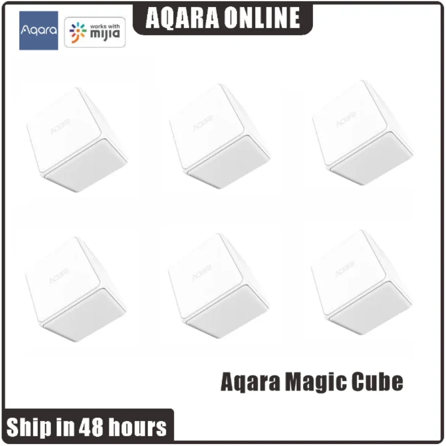Original-Aqara-Magic-Cube-Controller-Zigbee-Version-Controlled-by-Six-Actions-For-Xiaomi-Home ...
