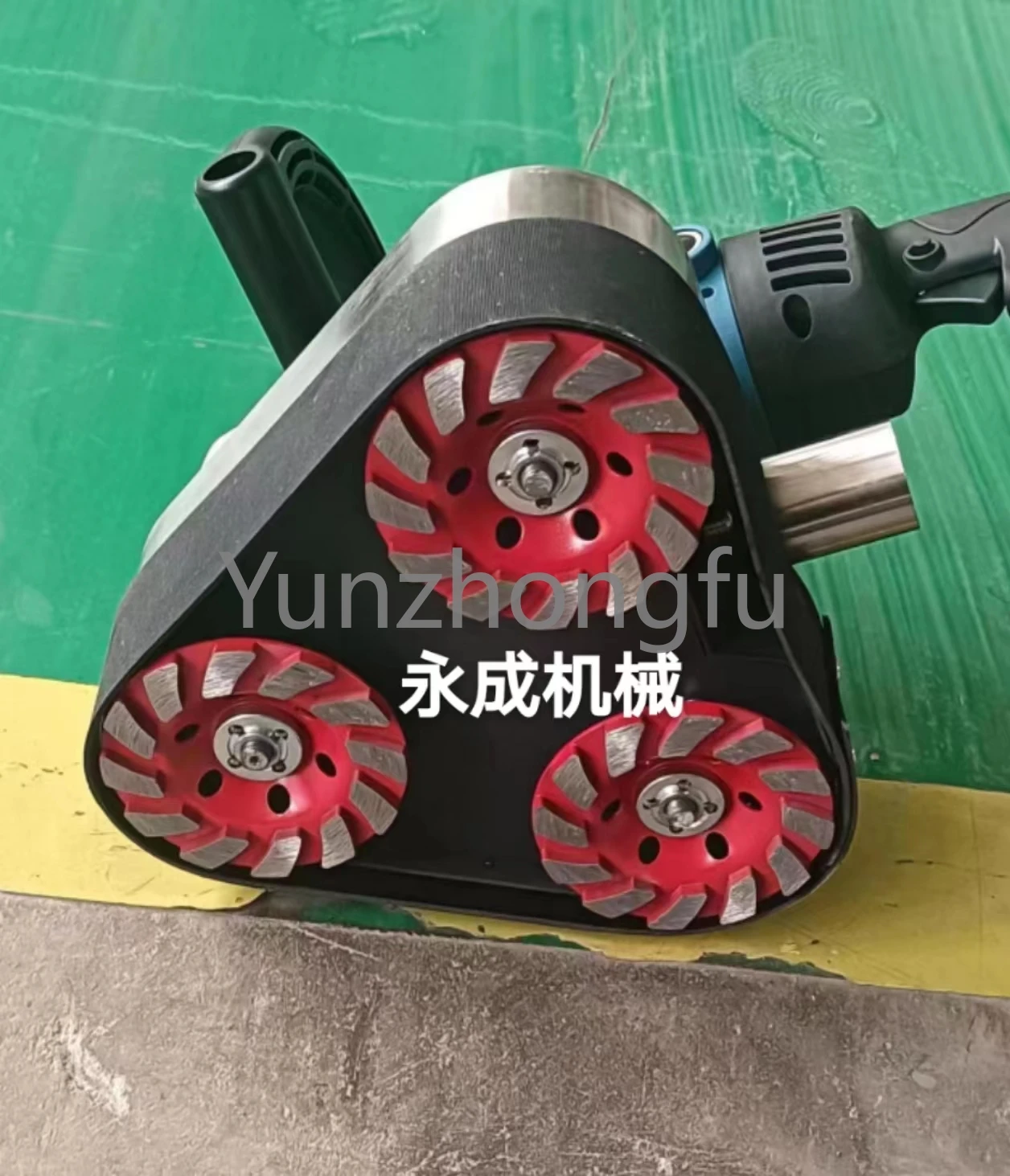 Handheld-Three-Head-Dust-free-Grinding-Machine-Floor-Grinding-Machine ...