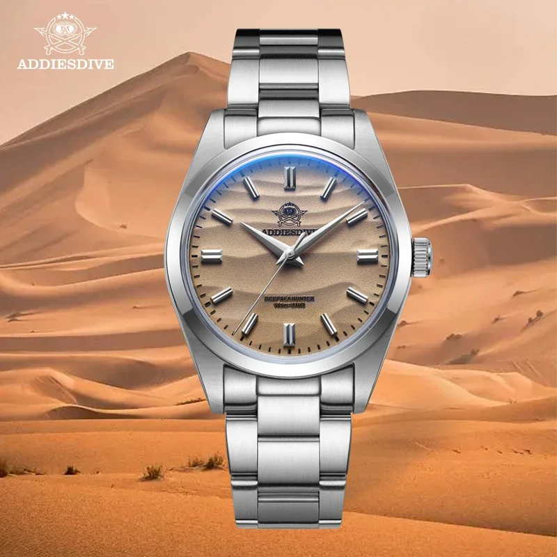 ADDIESDIVE-AD2030-36MM-Men-s-Business-Watch-Stainless-Steel-Watches ...