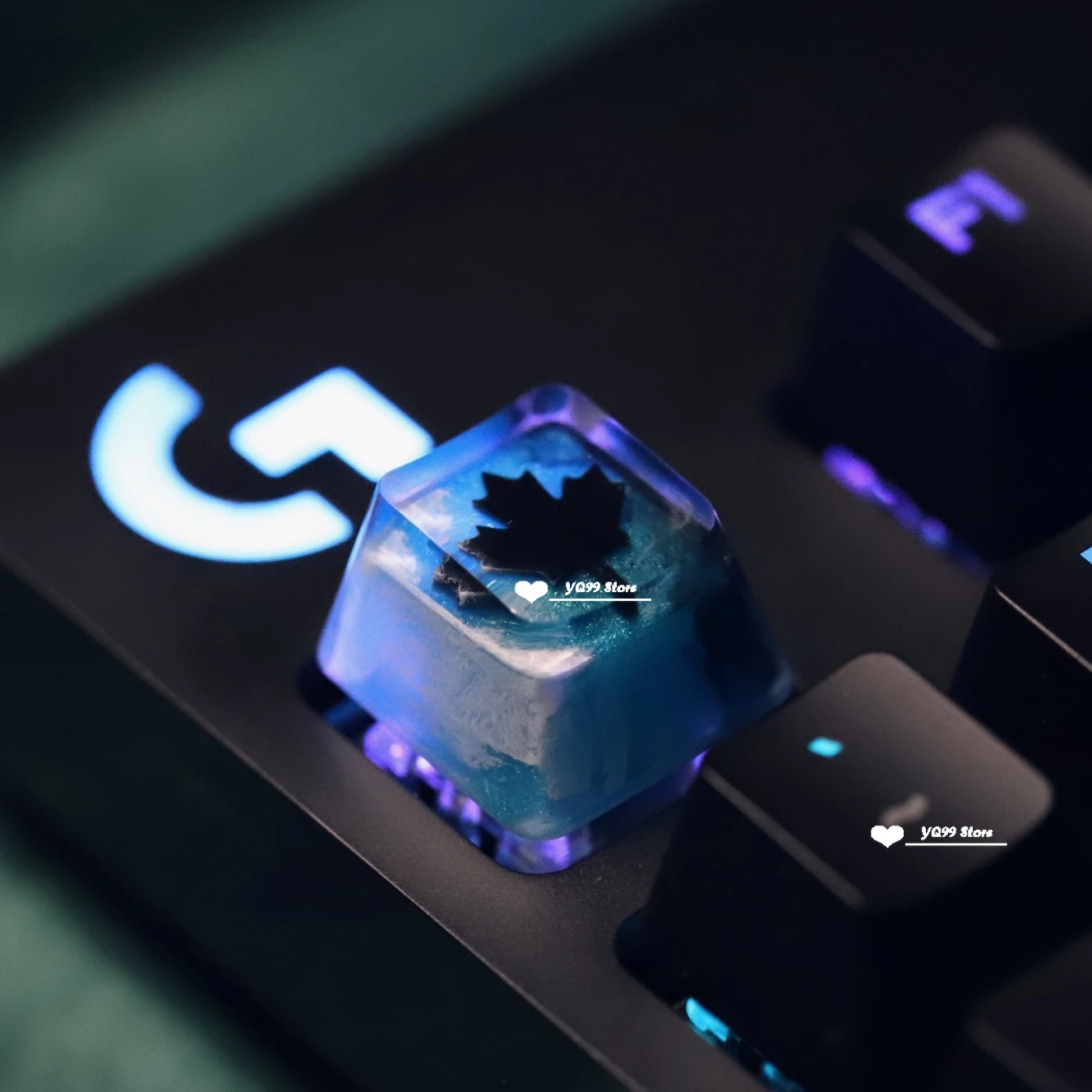 Keycaps Personality Rainbow 6 Black Ice Keycap Gaming Backlight Esc R4 ...