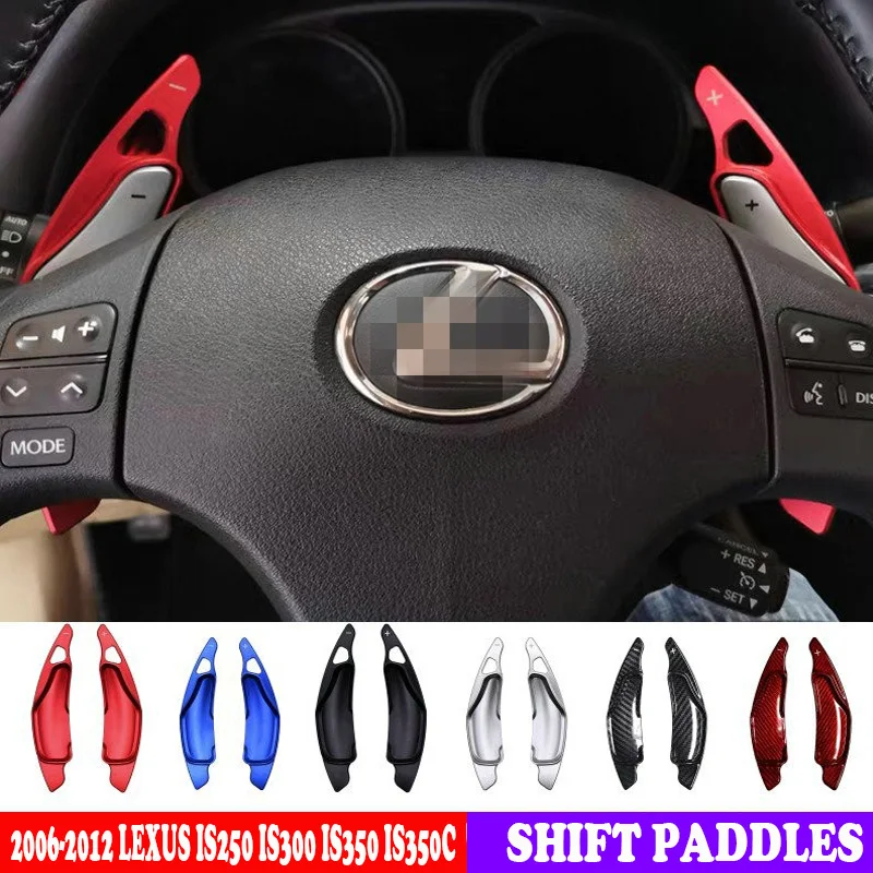For-Lexus-Is250-Is300-Is350-Is350C-2006-2012-Car-Shift-Paddles-Aluminum ...
