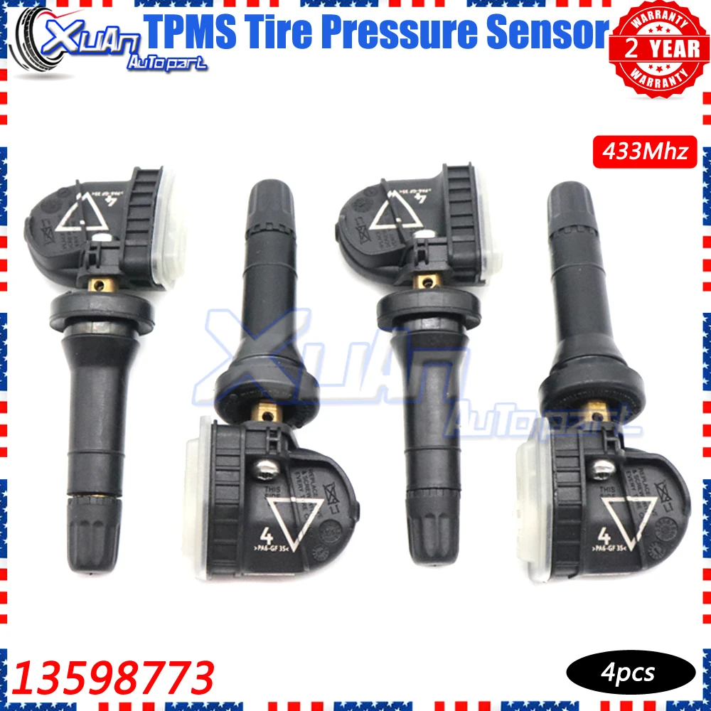 XUAN TPMS 13598773 타이어 압력 모니터 센서, Opel Antara Bolt Karl Mokka Viva ...