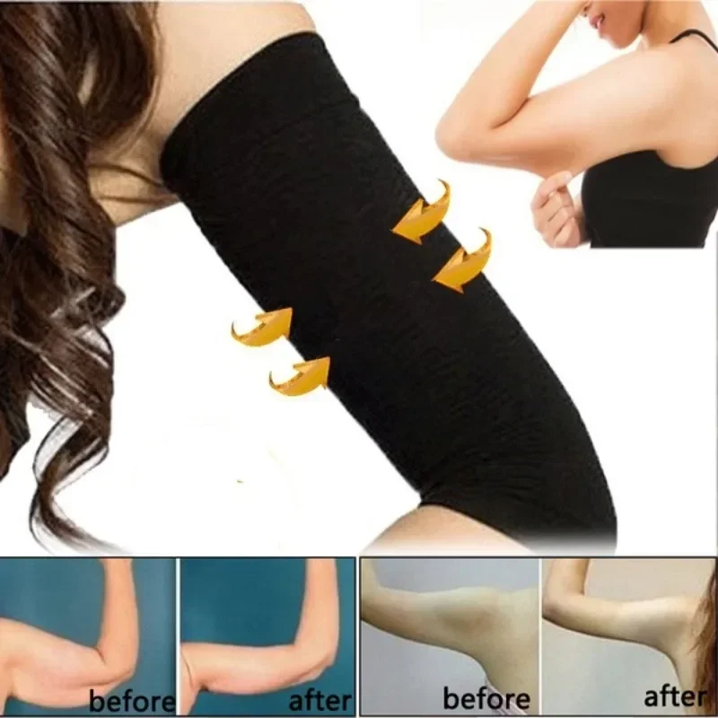 2Pcs-Women-Weight-Loss-Arm-Shaper-Fat-Buster-Off-Cellulite-Slimming ...