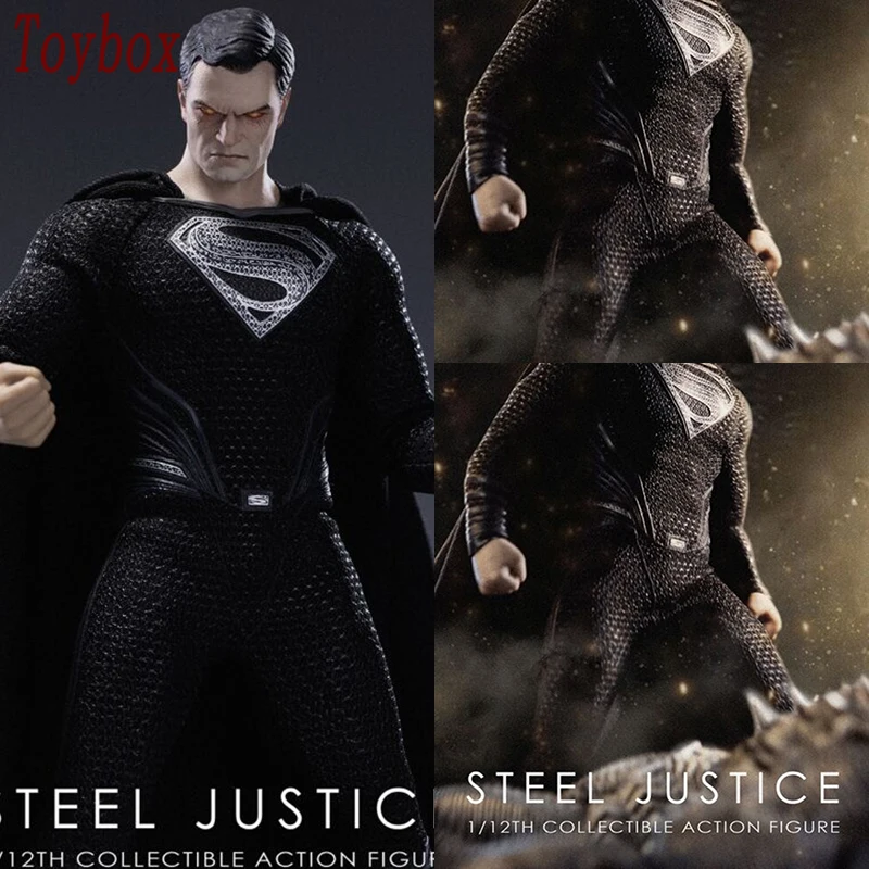 VTOYS-BMS-DC-Movie-Original-1-12-Delicate-Mini-Black-Superman-Movable ...