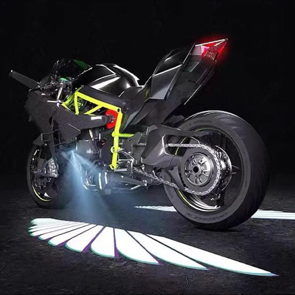 LED-Welcome-Light-For-Motorcycle-Angel-Wings-Projection-Lights ...