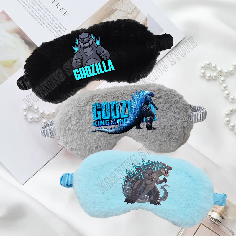 Godzillas-Plush-Eye-Mask-Anime-Shading-Sleep-Eye-Patch-Cartoon-Blackout ...