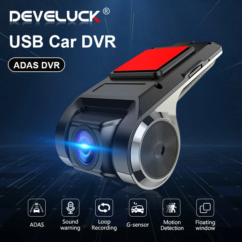 Develuck-ADAS-USB-DVR-Camera-For-Car-DVD-Android-Player-Dash-Cam-Full ...