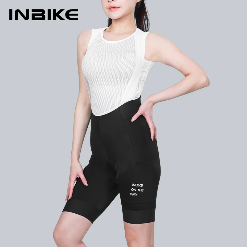 INBIKE-Women-Cycling-Bibs-Shorts-3D-High-Density-Sponge-Padde-Bike-Bicycle-Shorts-Pants-with ...