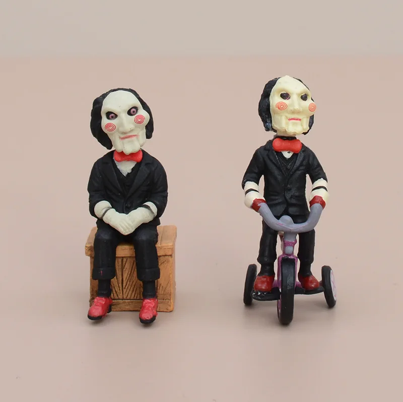 Saw-Jigsaw-Killer-Billy-2-figura-de-ciclismo-sentado-marioneta-de ...