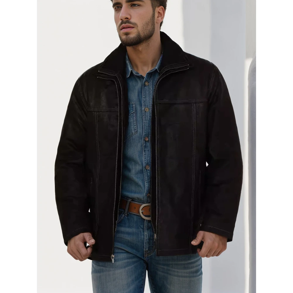 Men-s-solid-color-jacket-spring-and-autumn-new-European-size-long ...