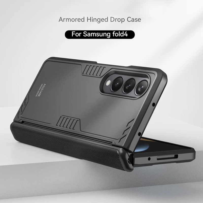 For Samsung Galaxy Z Fold 4 Case All inclusive Hinge Armored Drop ...