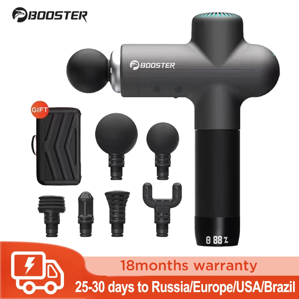 Booster Lightsaber Smart-Hit Professional Massage Gun with 80mm Massage ...