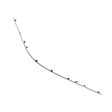 A2218850221 A2218850121 2218850021 Front Bumper Lip Chrome Trim ...